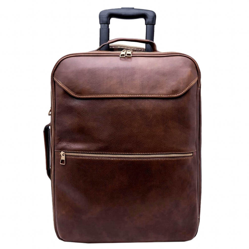 Geanta troler, cu 2 roti, maner retractabil, bagaj de mana avion 4087 ...