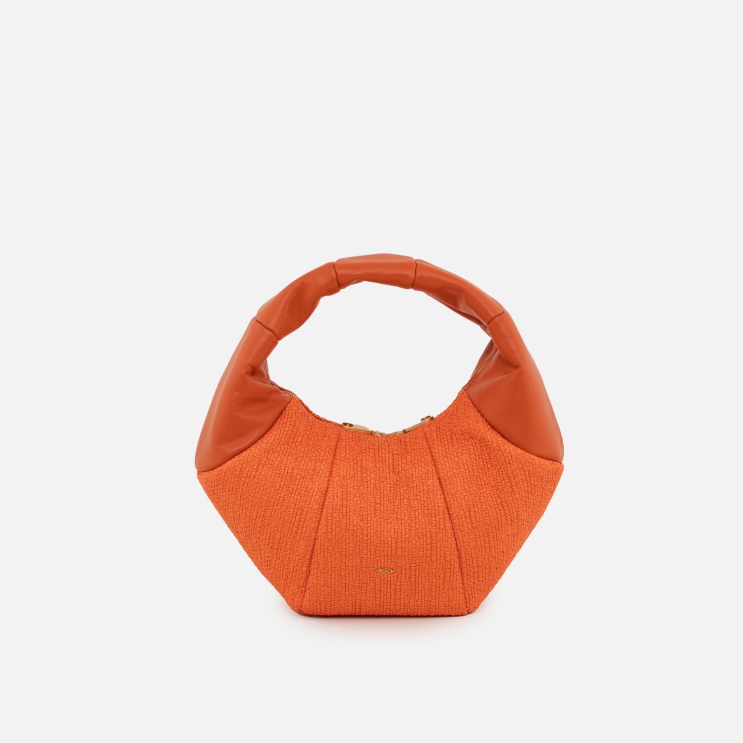 Geanta de mana ARCADIA din piele si rafie 3118 – Genți damă, genți ...