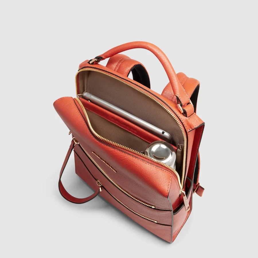Rucsac de dama PIQUADRO din piele naturala CA6771W140/AR – Genți damă ...